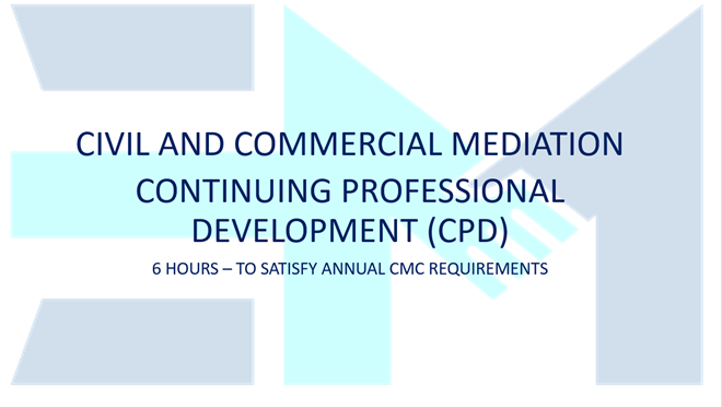 Mediation Training and Development