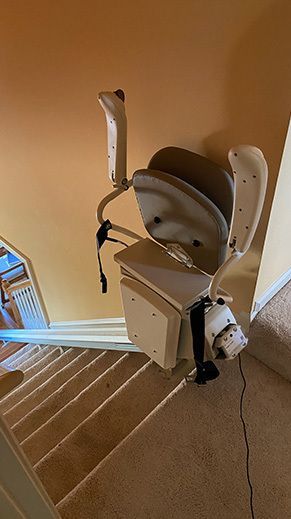 Standing Stair Lift | Straight Stairlifts Installation - HomePro