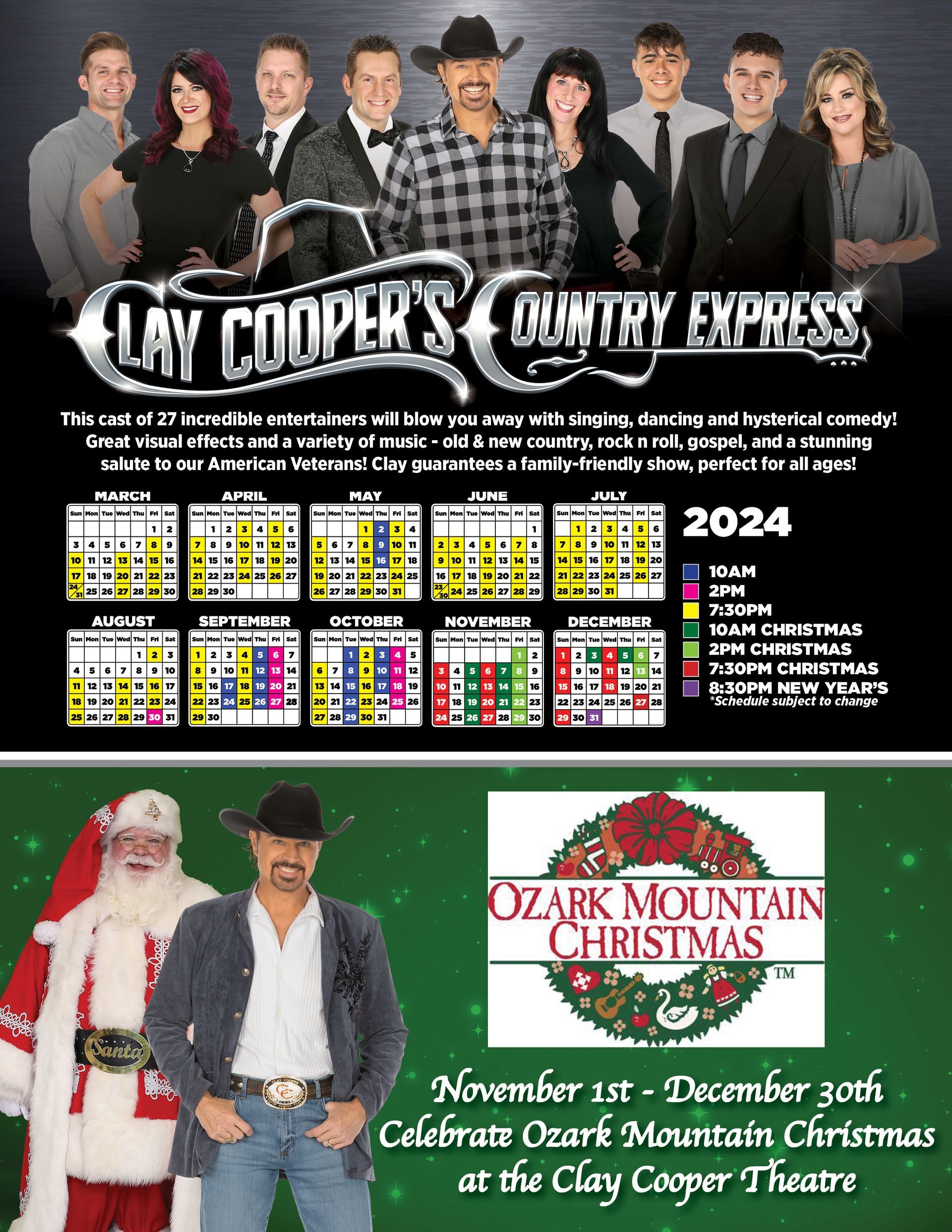 Clay Cooper's Country Express | Clay Cooper Theatre