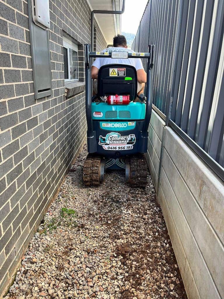 Excavator Gold Coast | Compact Diggers Micro Earthworks