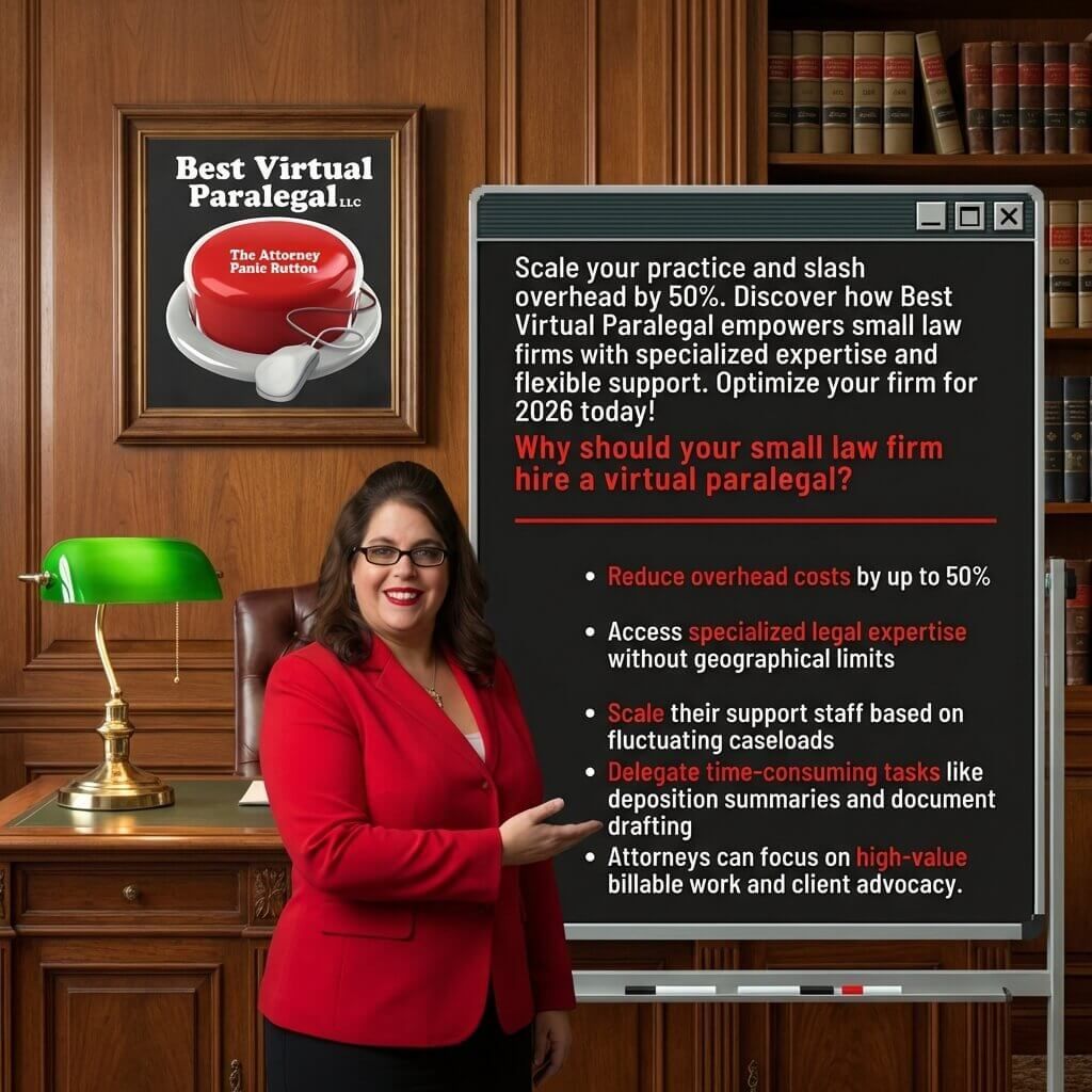 Why Your Small Law Firm Needs Best Virtual Paralegal in 2026