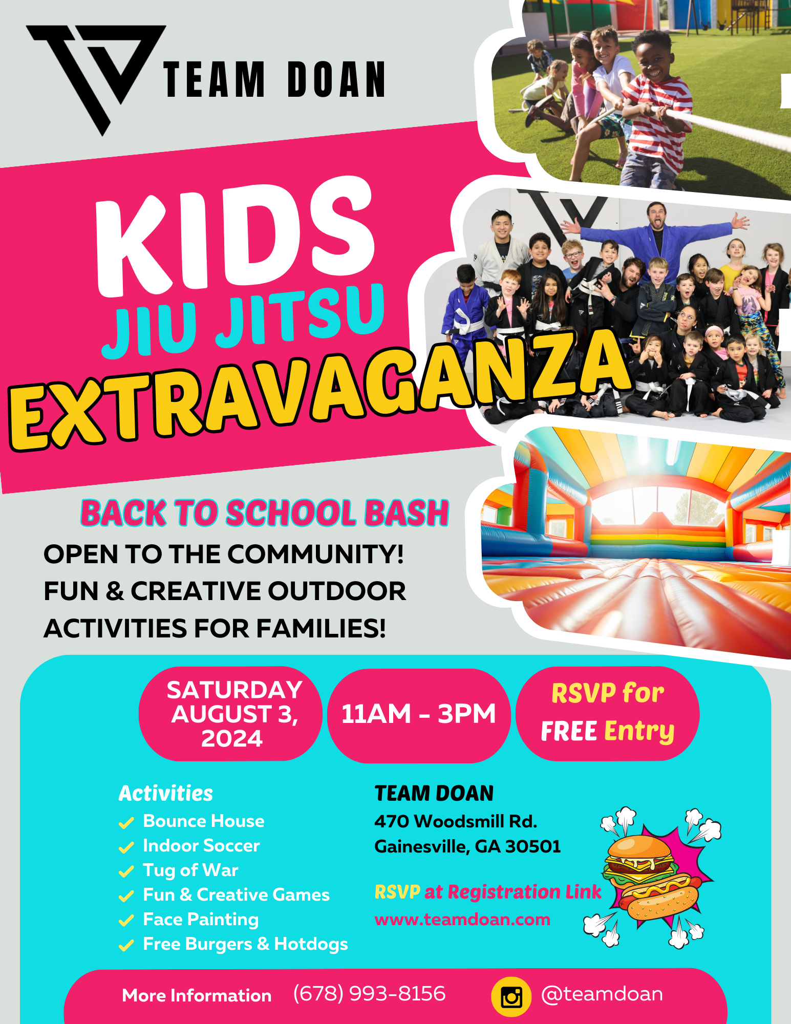 Team Doan Jiu Jitsu. Martial Arts School in Gainesville, GA. Karate.