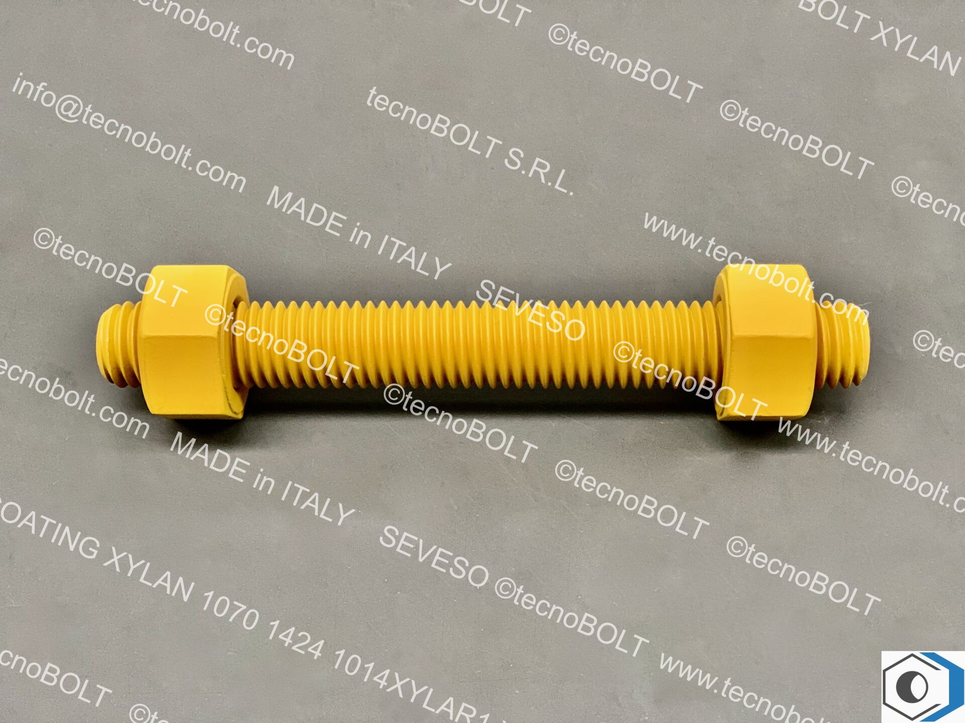 XYLAN COATING, PTFE, TEFLONATO, TEFLON, 1070, 1424, XYLAR, STUD BOLT ...