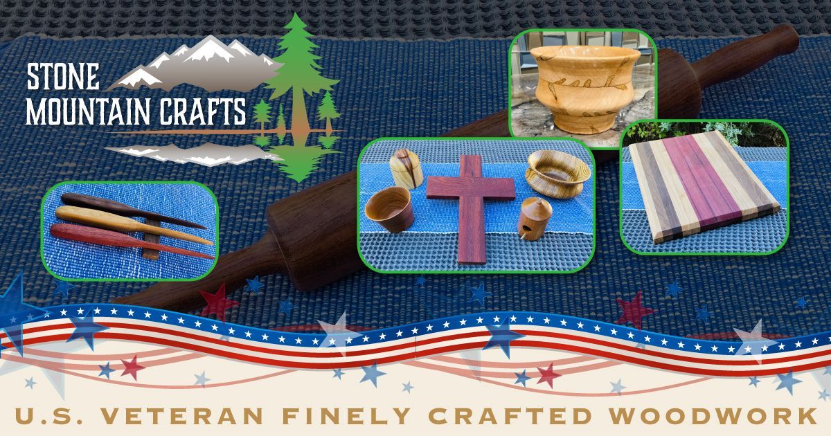 Stone Mountain Crafts - US Veteran Finely Crafted Woodwork