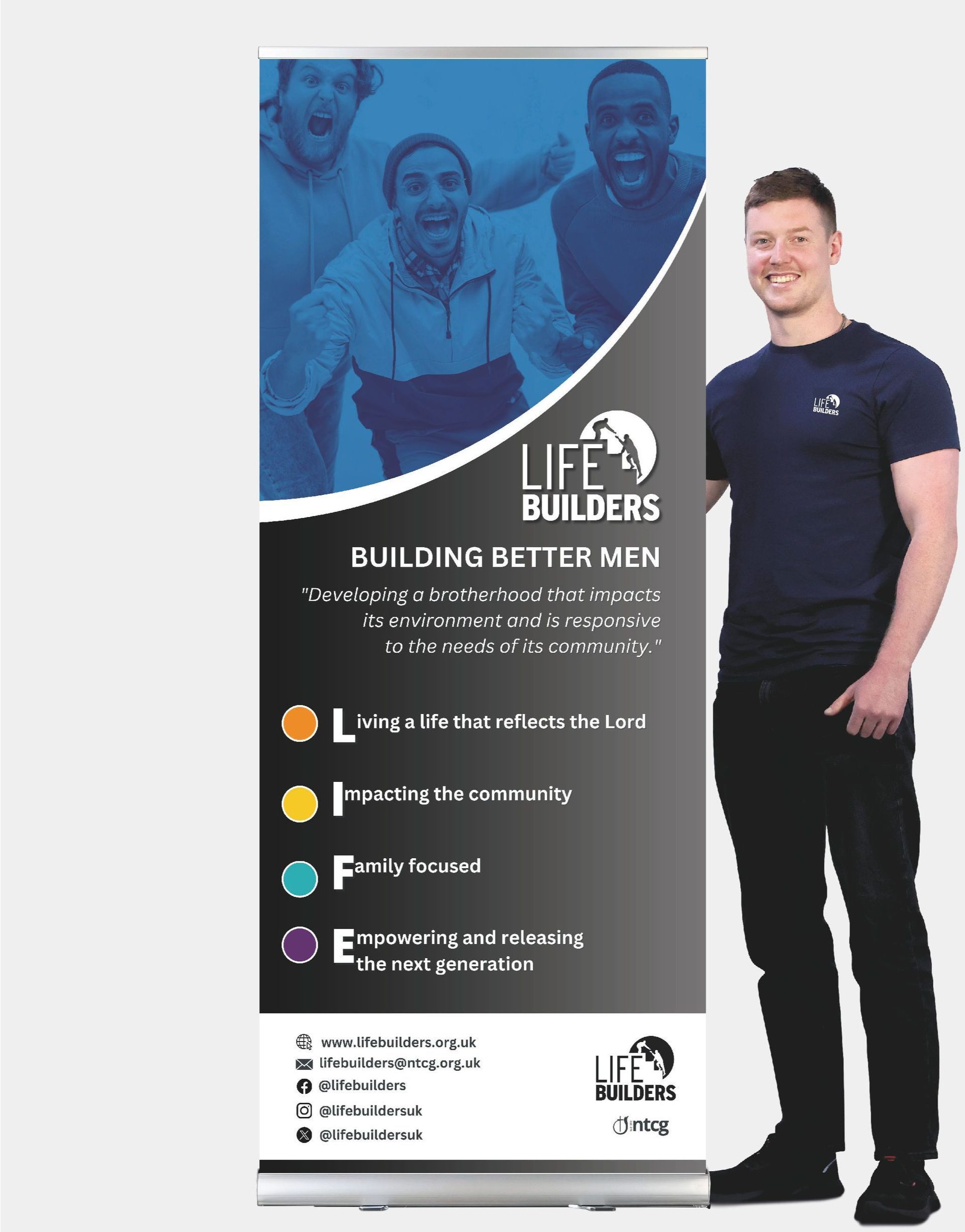 LifeBuilders - order your banners