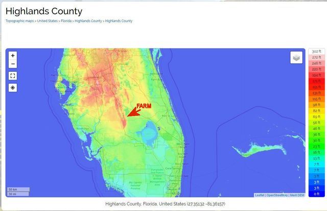 Highlands Of Central Florida Map