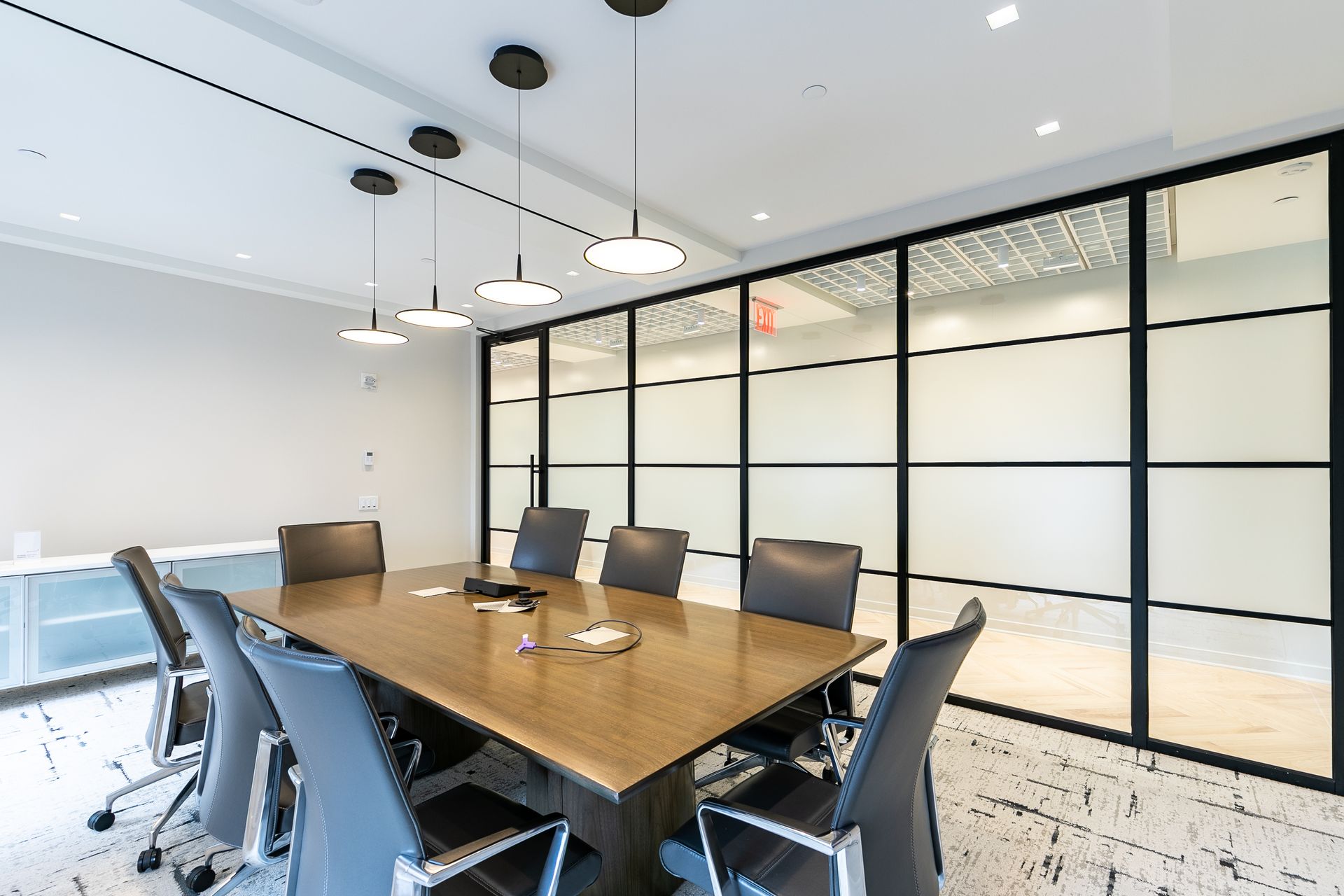 Thin Steel Frames for Glass Partitions