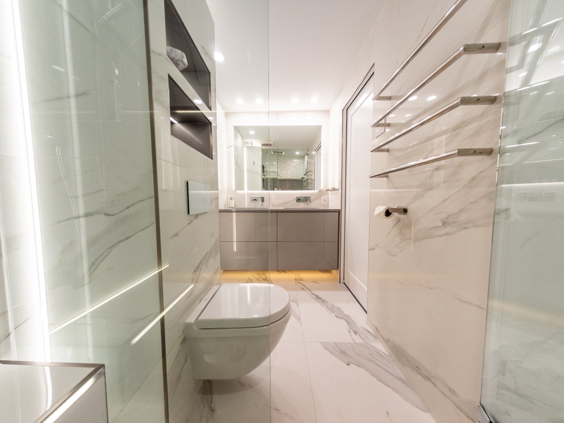 638 Beach Cresent Dual Bathroom Renovation