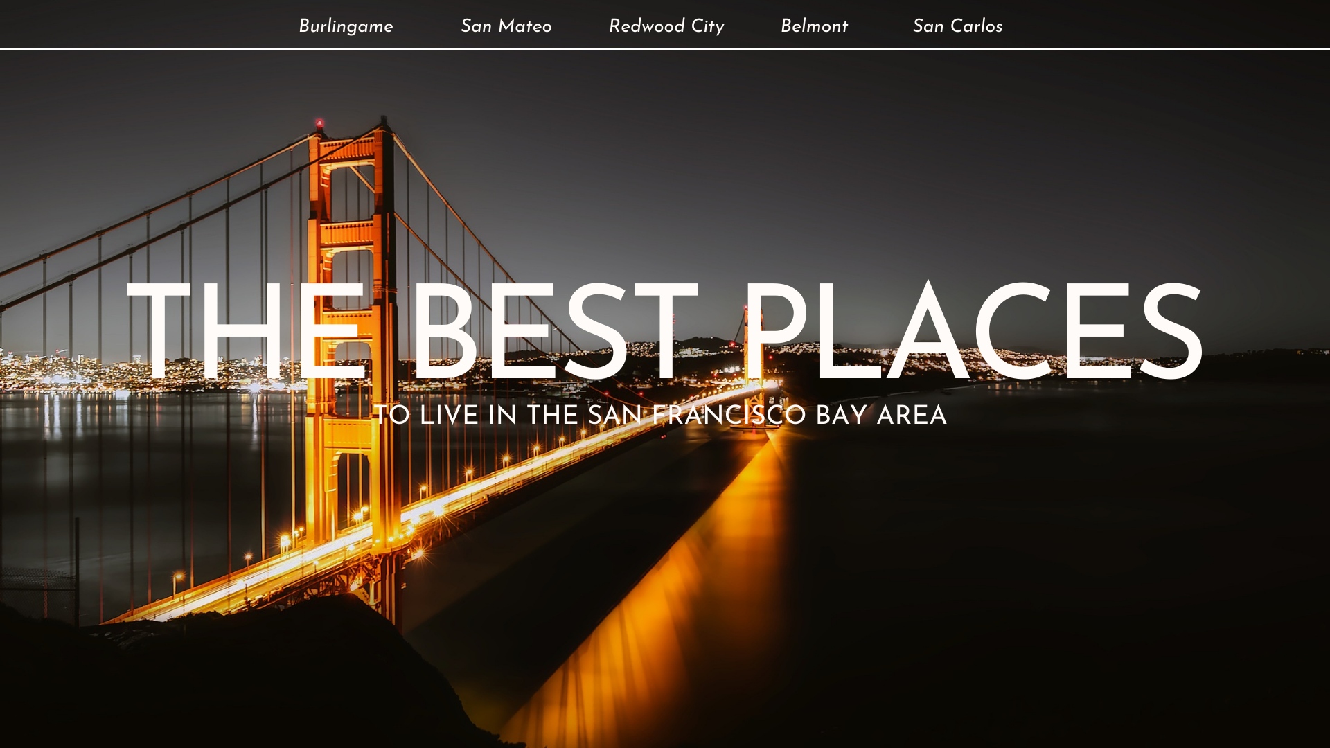 The Best Places to Live in the San Francisco Bay Area