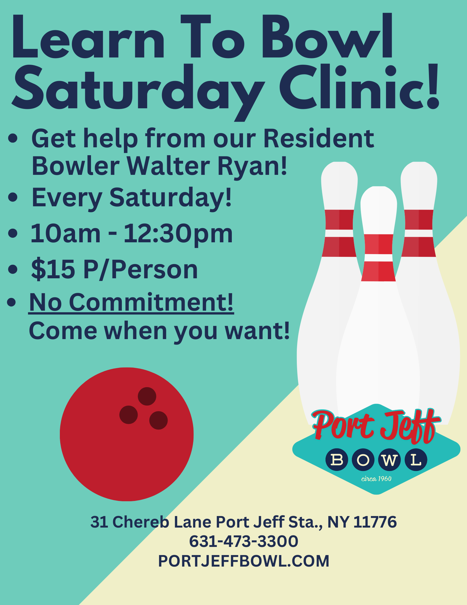 Leagues at Port Jeff Bowl