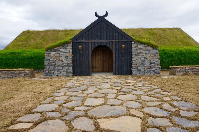 Interior Of Turf Houses