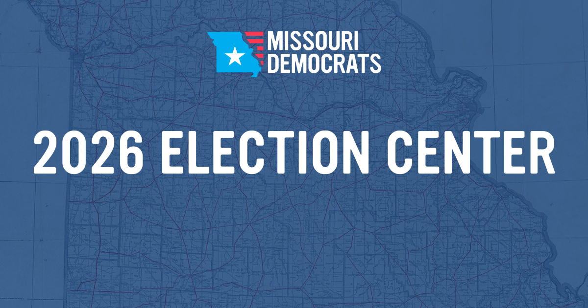 Missouri Democratic Party's 2026 Election Center