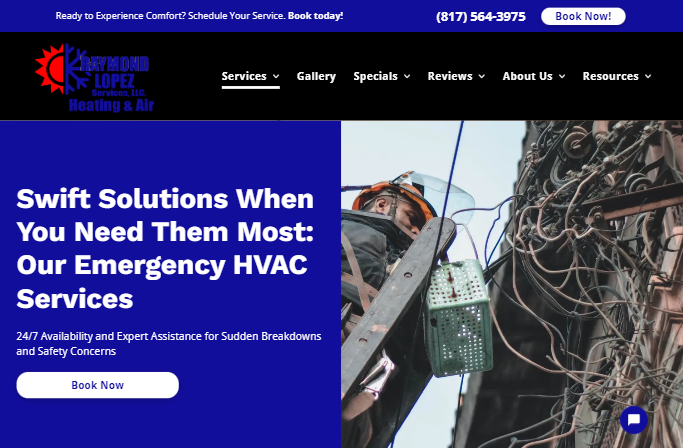 Fast & Reliable HVAC Emergency Services