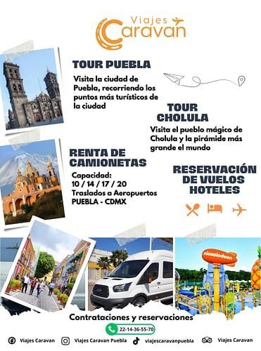 Viajes caravan- tours y trasnporte turistico- renta de camionetas