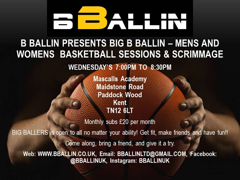 B BALLIN - Love basketball, fitness, team work and fair play
