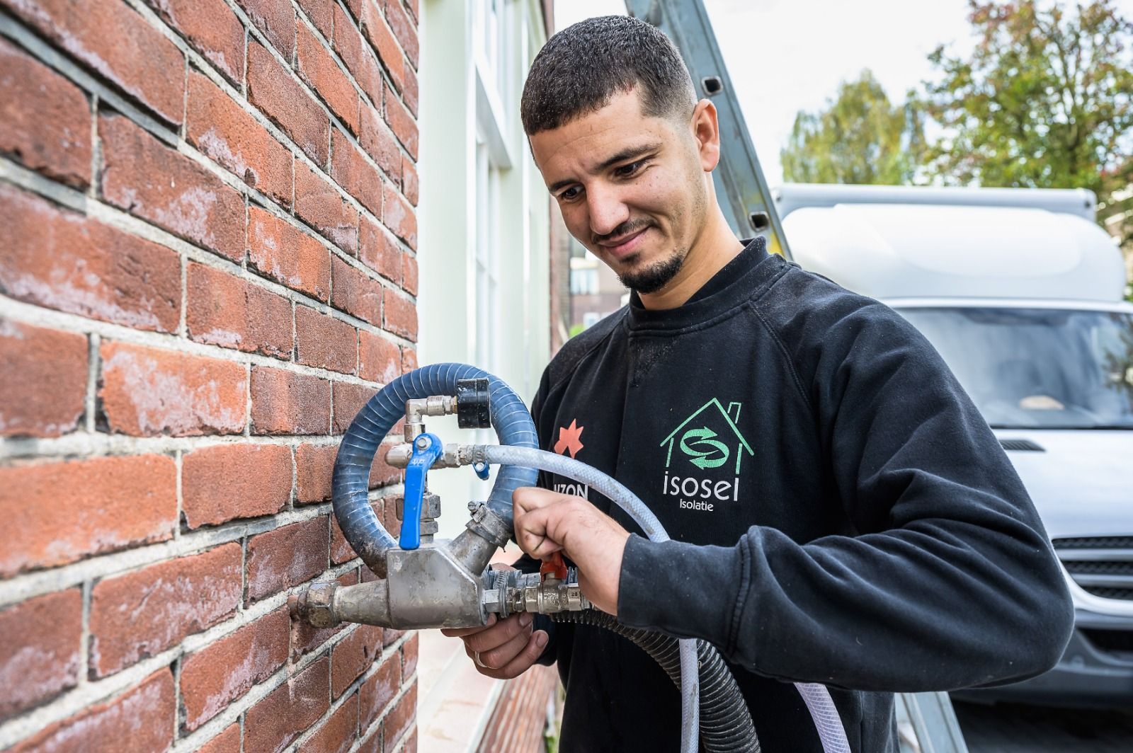 Spouwmuurisolatie Amsterdam | Amsterdamse ISOSEL spouwisolatie