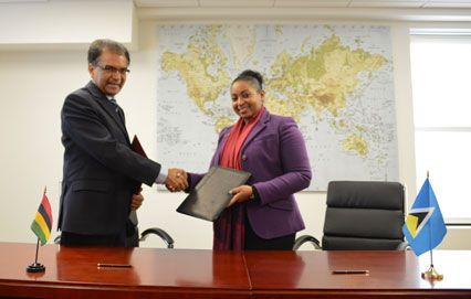 Establishment of Diplomatic Relations with the Republic of Mauritius