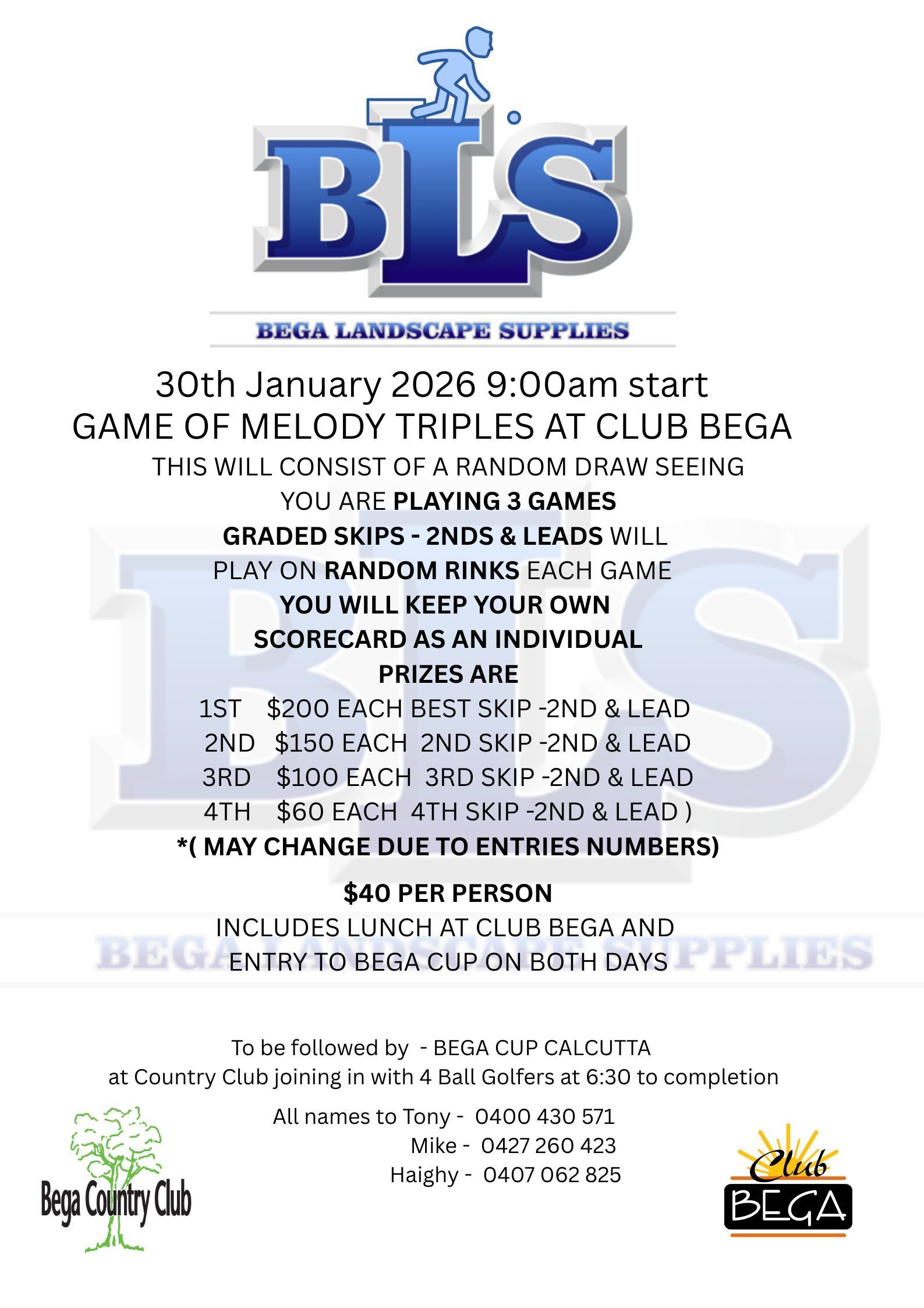 Club Bega - Bega, NSW - What's On