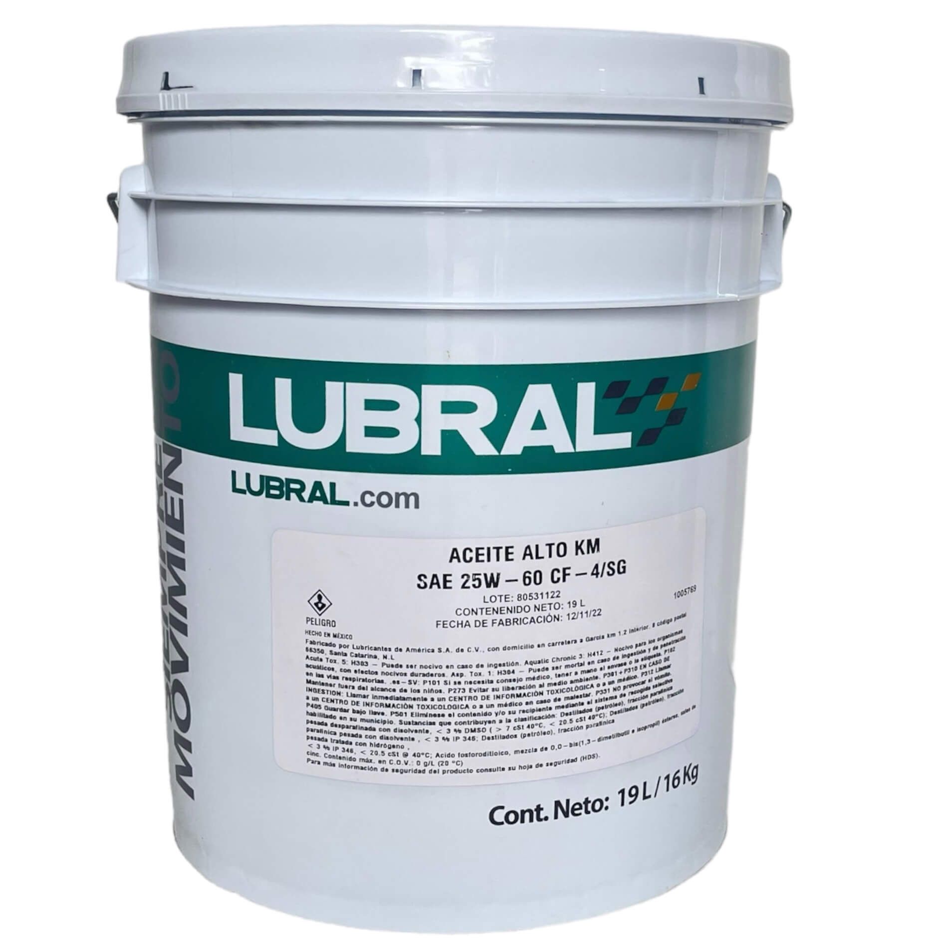 Distribuidor de lubricantes Lubral