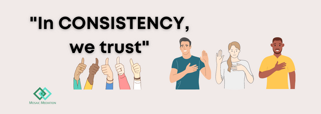 In Consistency, We Trust