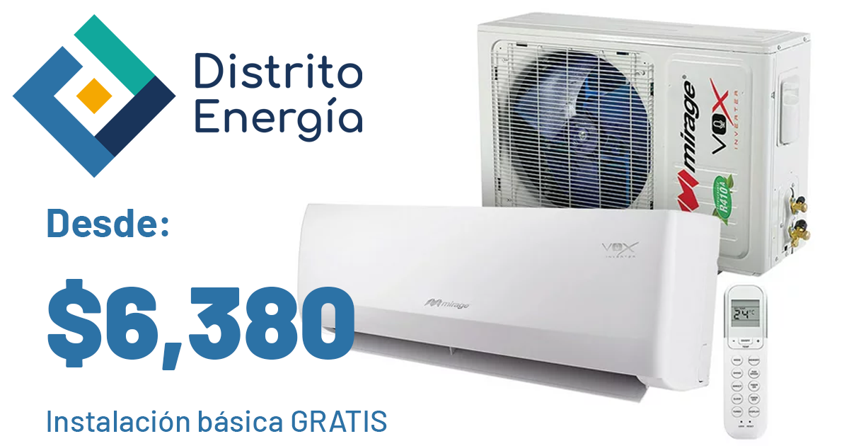 Venta de Minisplits | Distrito energía
