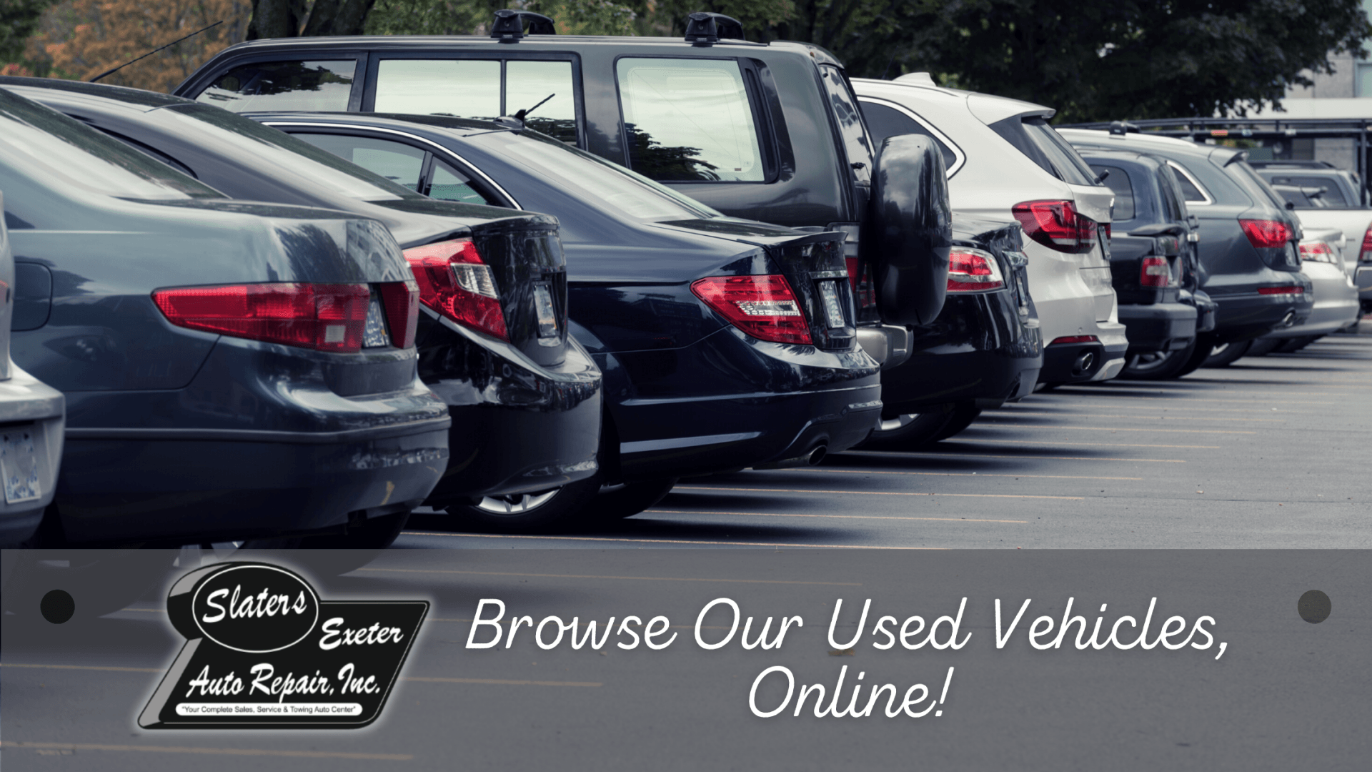 Used Cars | Slater's Exeter Auto Repair | Exeter, RI