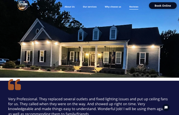 Customer Reviews | Storm Electric LLC