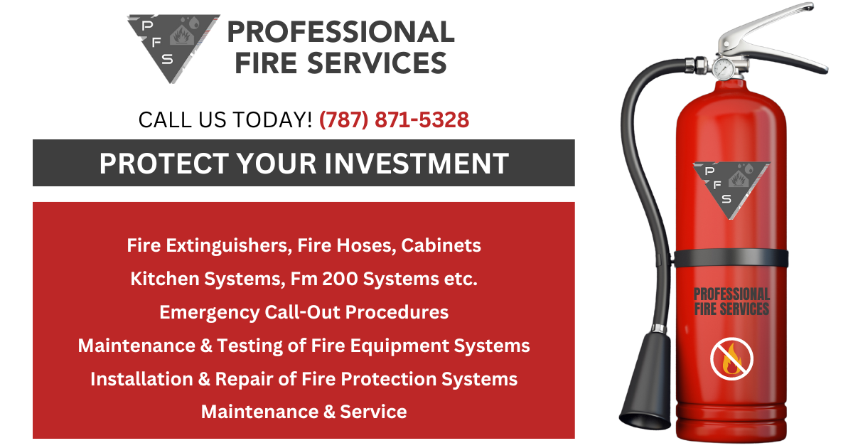 Servicios de Extintores y Sistemas Contra Incendios en Puerto Rico