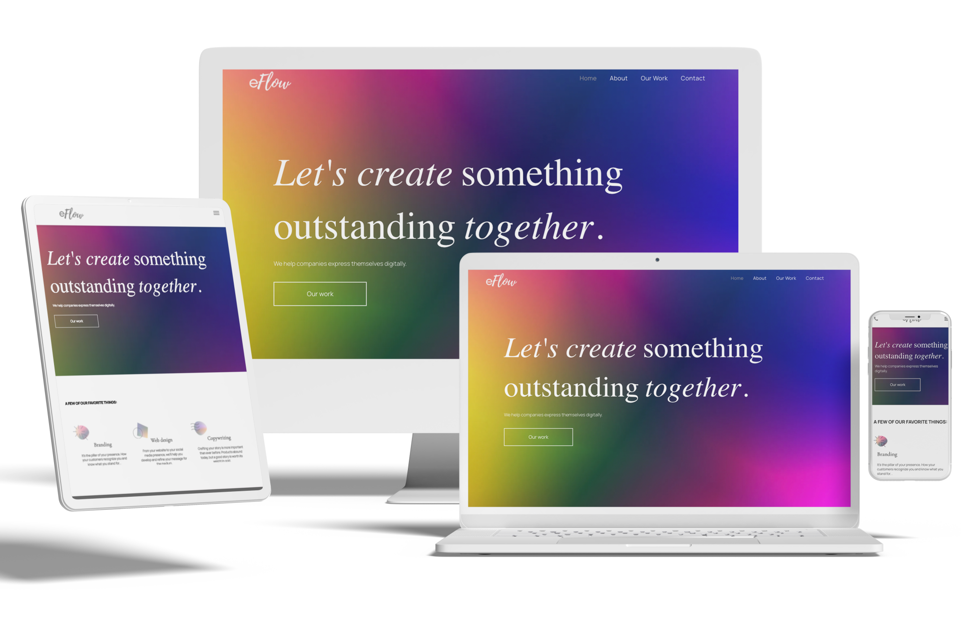 eFlow: Helping Companies express themselves digitally.