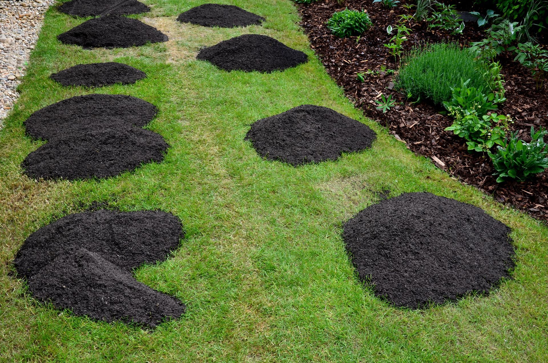 Mulch Installation | SilverBlade Lawn | Saint Paul, MN