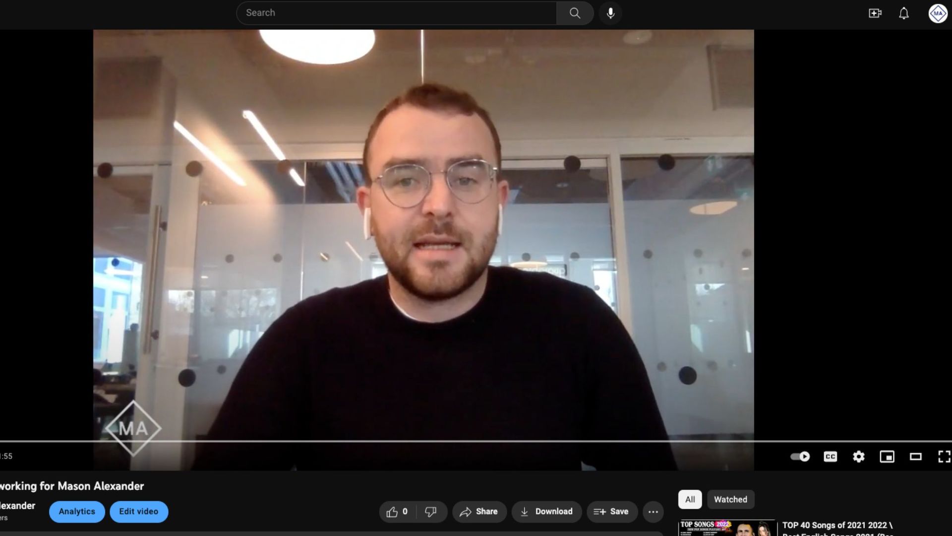 Life at Mason Alexander, Barry Smyth