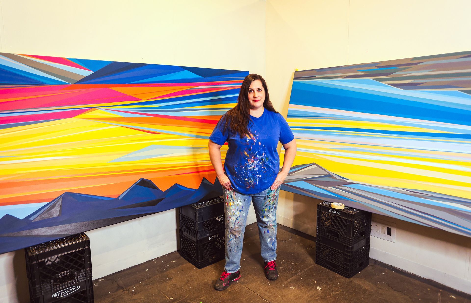 The artist behind Vision's member cards: Billie Rae Busby