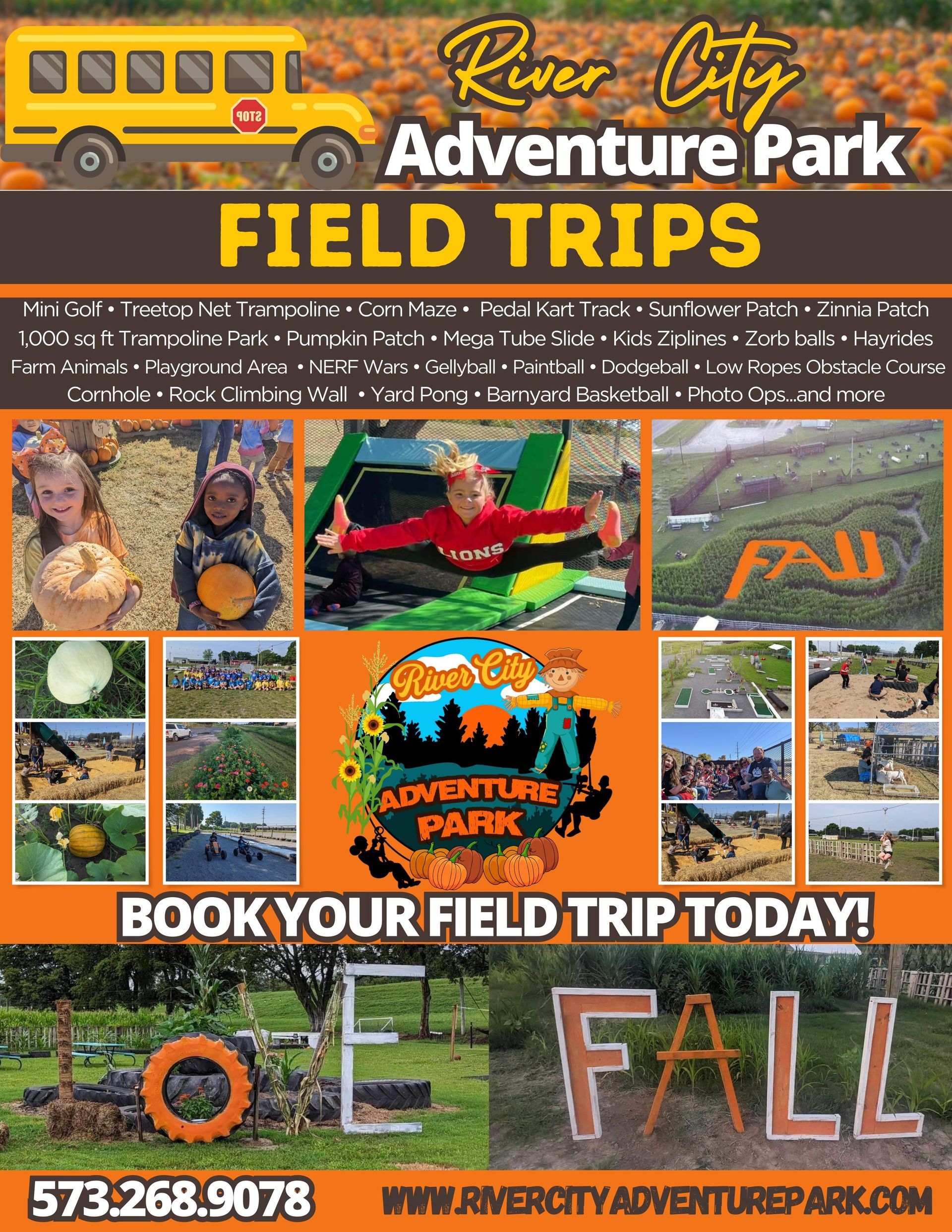 Trampoline Park Paintball Field Trip