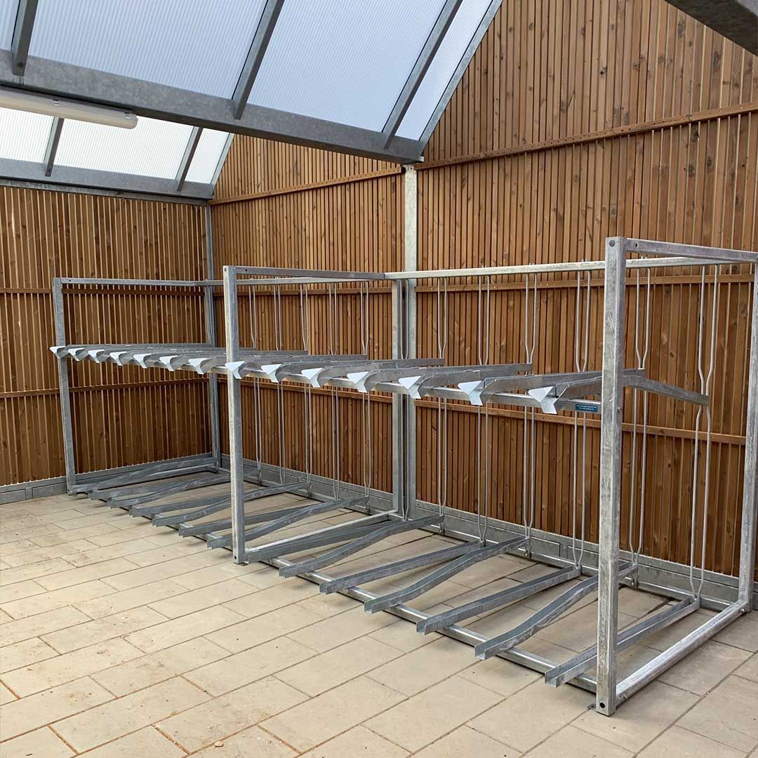 To-etages cykelsteativer | Skovgaard Supply
