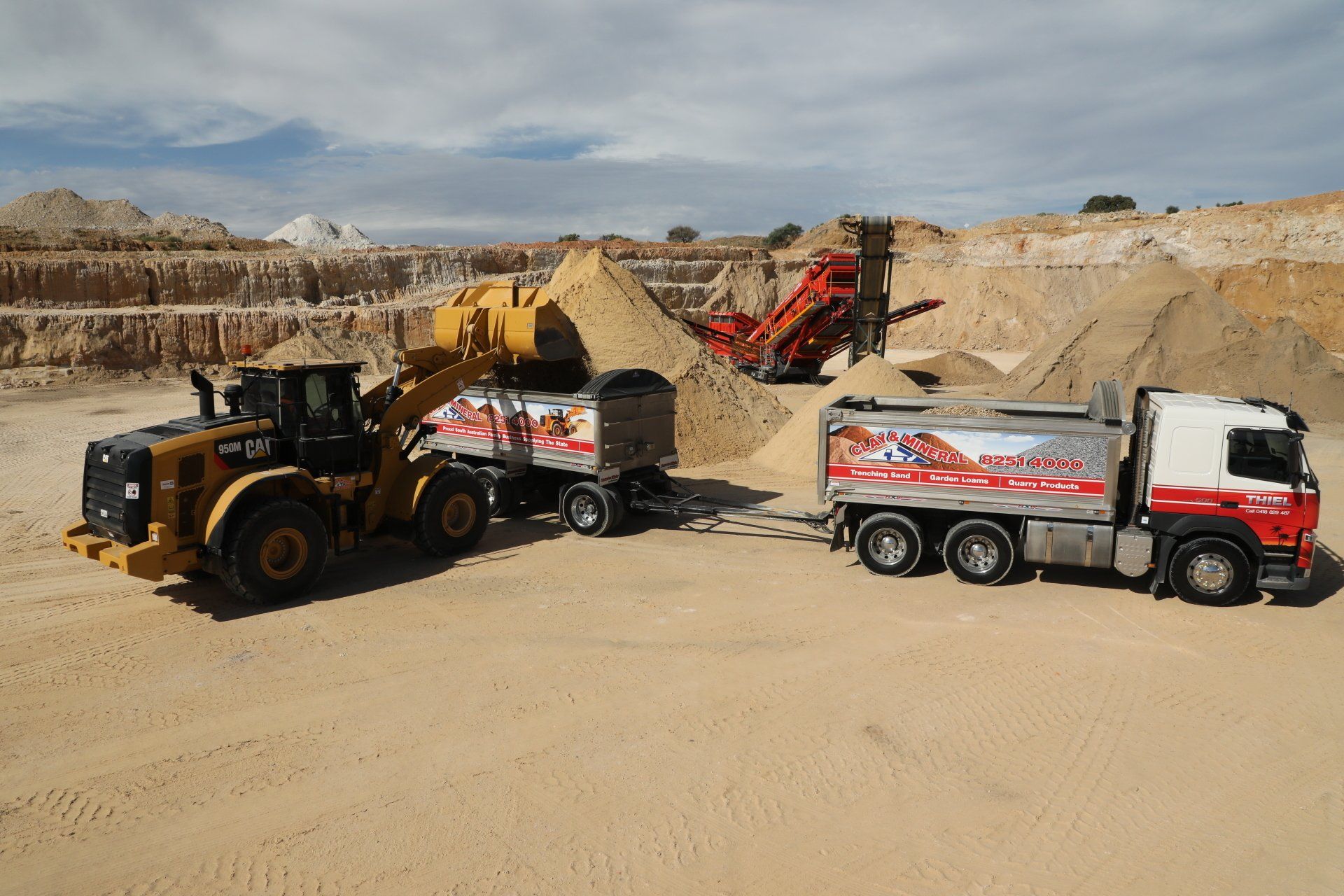 Quarry Supplies | Adelaide | Clay & Mineral Sales Pty Ltd