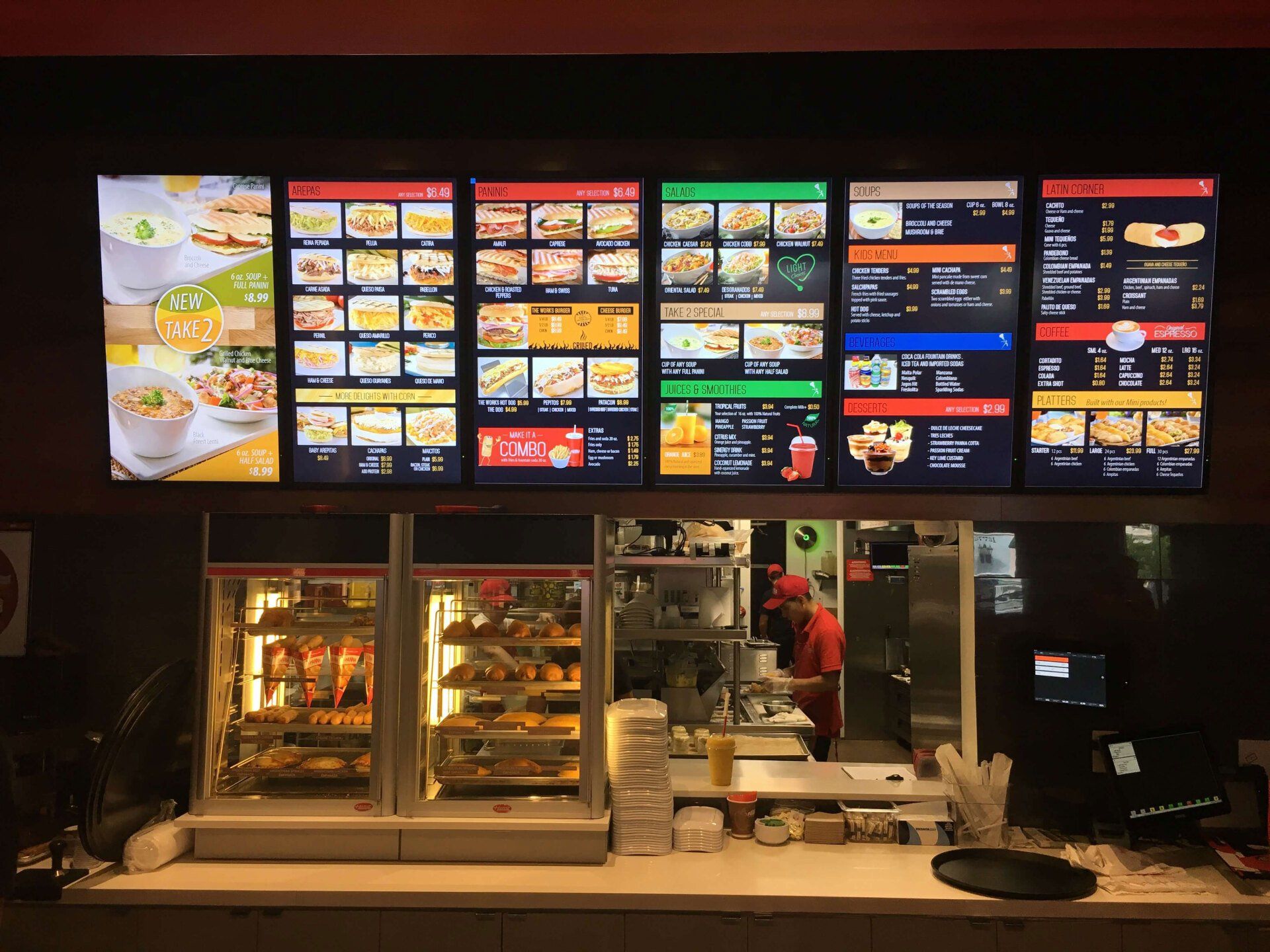 Digital Menu Board Installation Florida | EyeCatch Networks