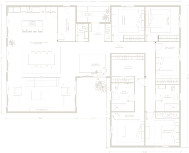 Planos De Planta Diseño De Casa Modular Planos De Casas A Medida