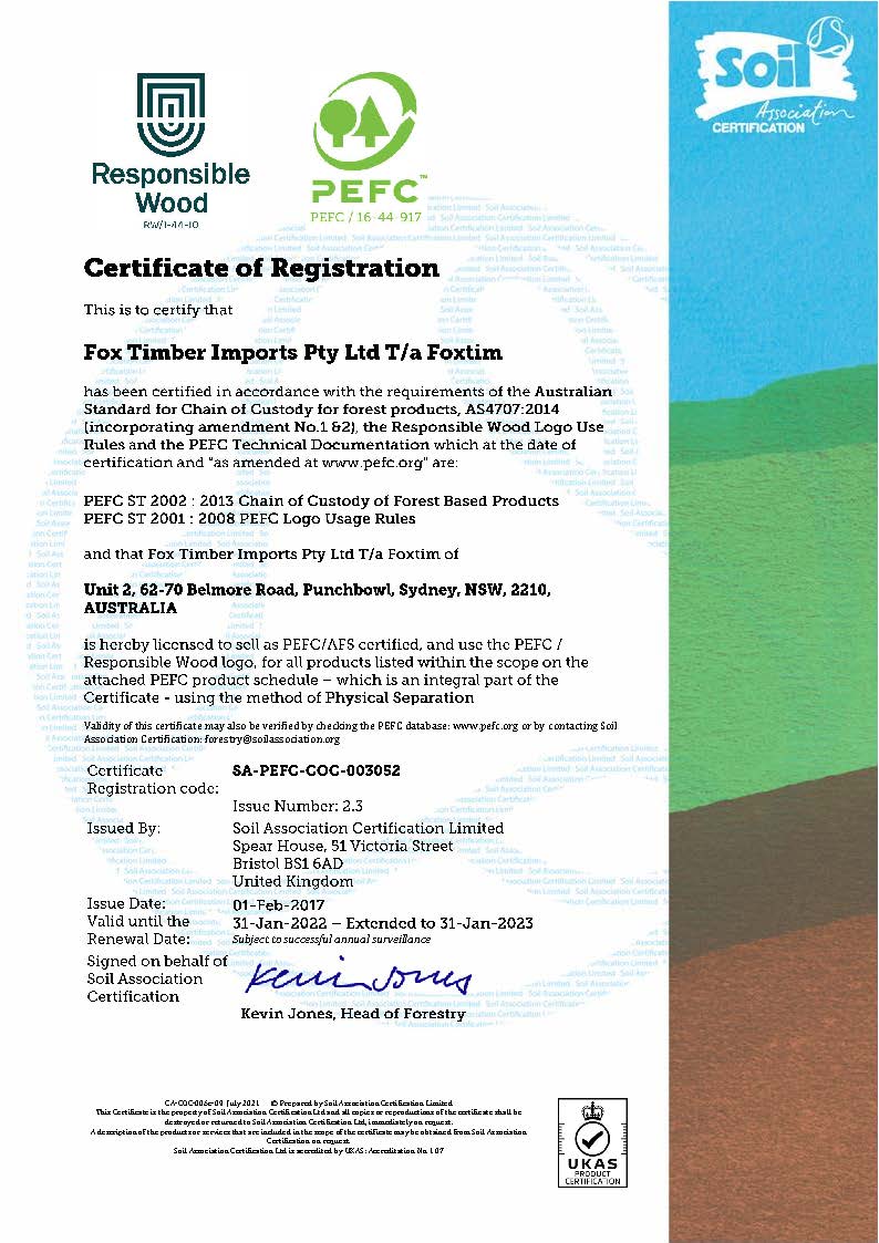 Certifications