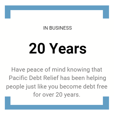 Pacific Debt Relief - An Accredited BBB Debt Settlement Company