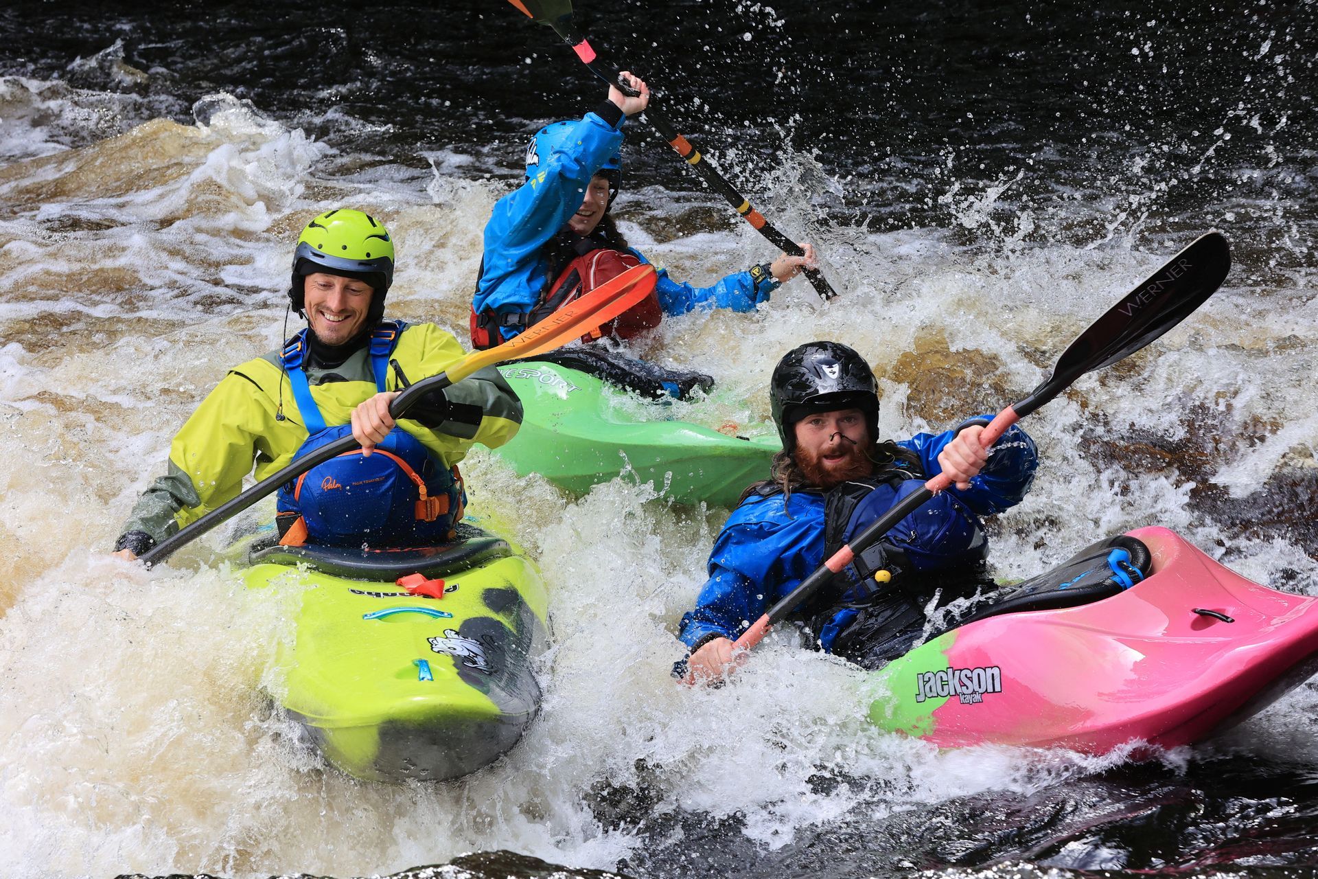 Whitewater Kayaking and Rescue Training, North Wales