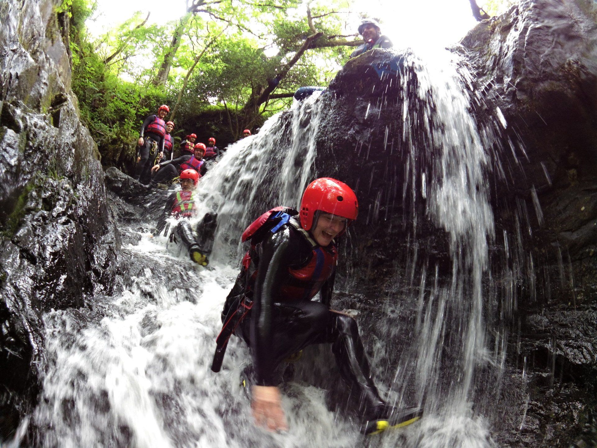 White Water Rafting Activities in Snowdonia, Wales