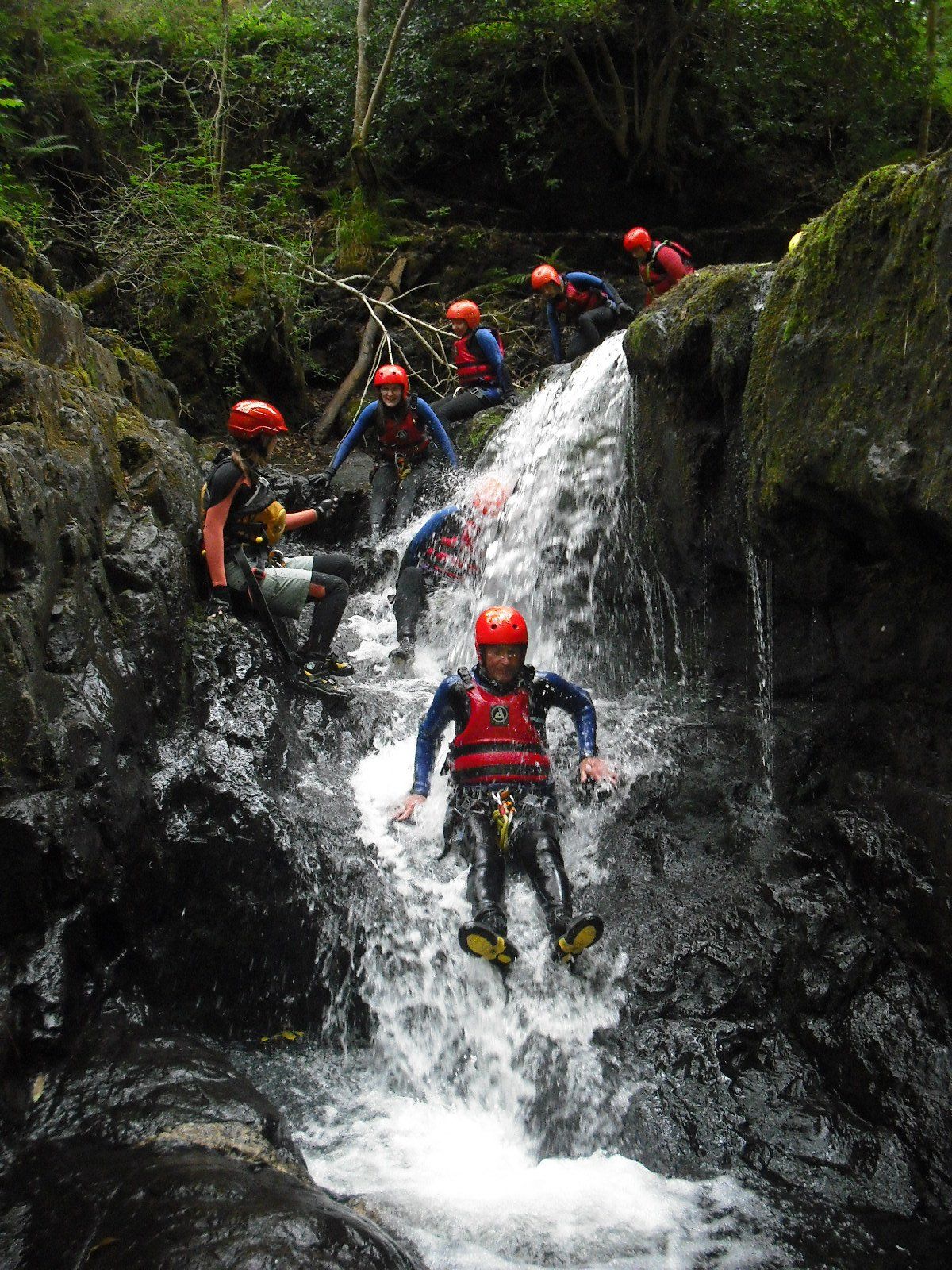 White Water Rafting Activities in Snowdonia, Wales
