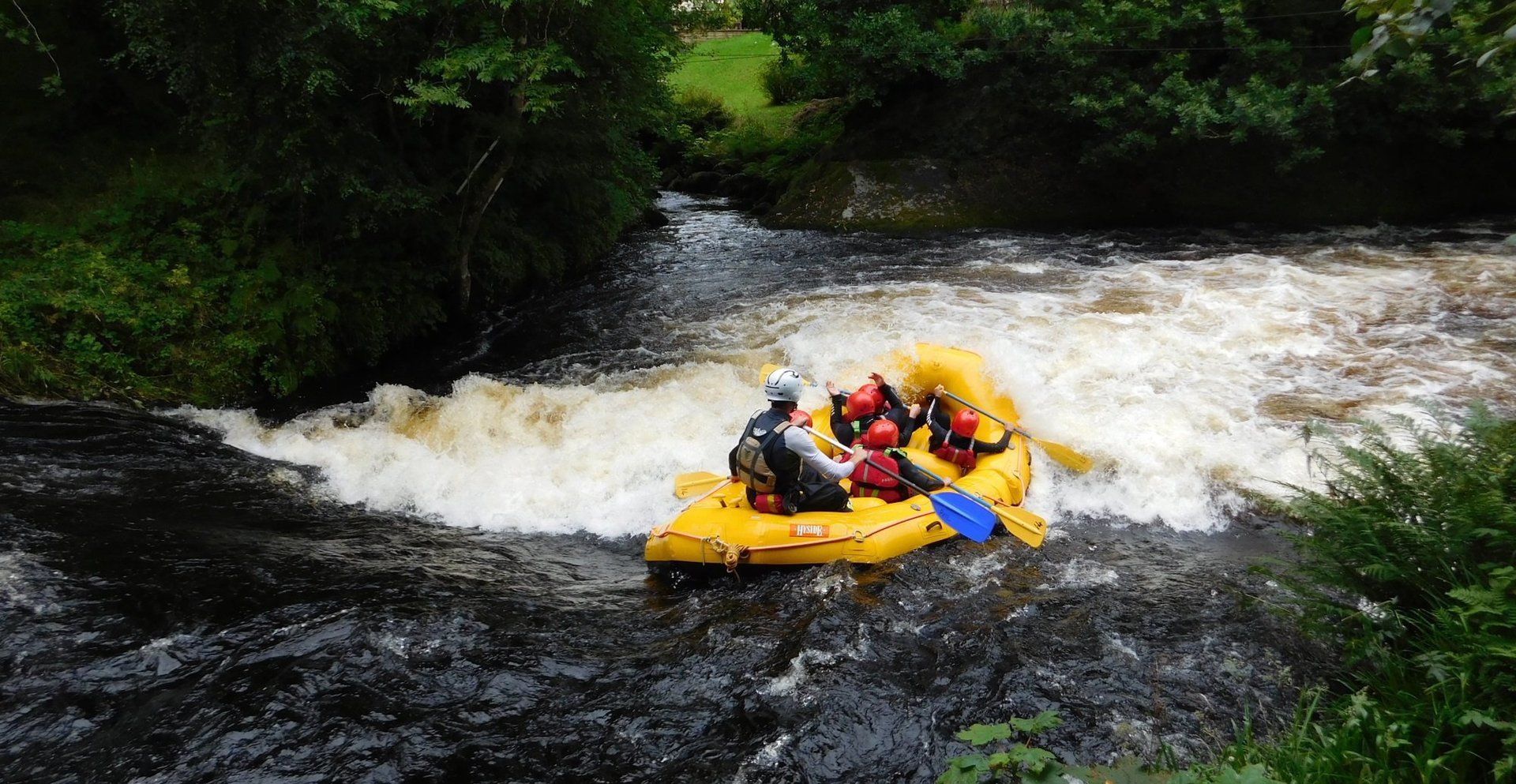 White Water Rafting Activities in Snowdonia, Wales