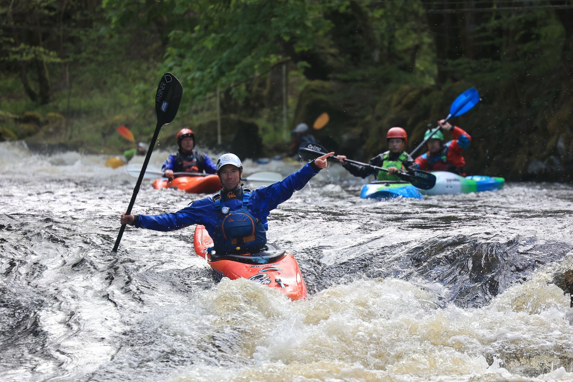 Kayaking and Rescue Training