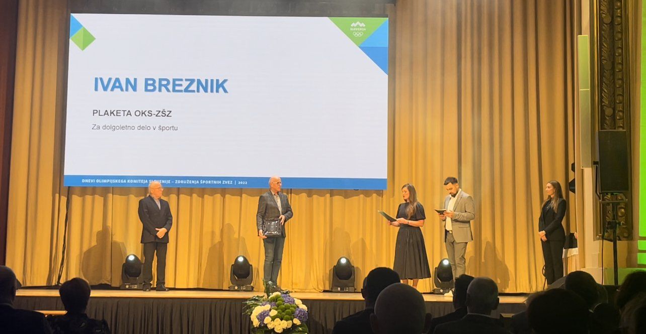 VIDEO: Ivan Breznik - Jani prejemnik Plakete OKS-ZŠZ