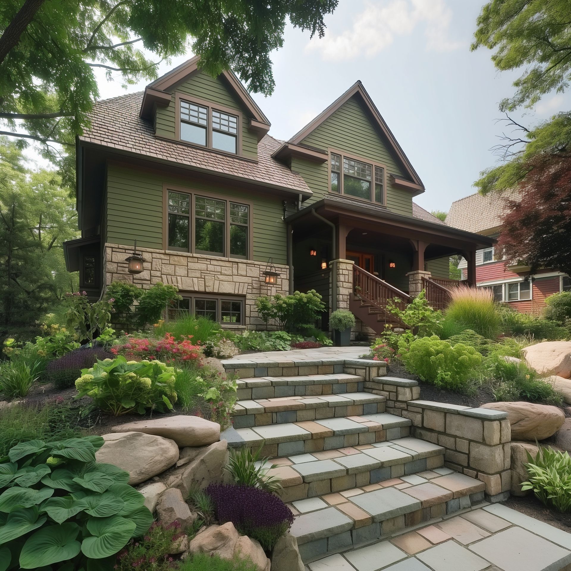 Landscape Design Ideas For Craftsman Style Homes In MN