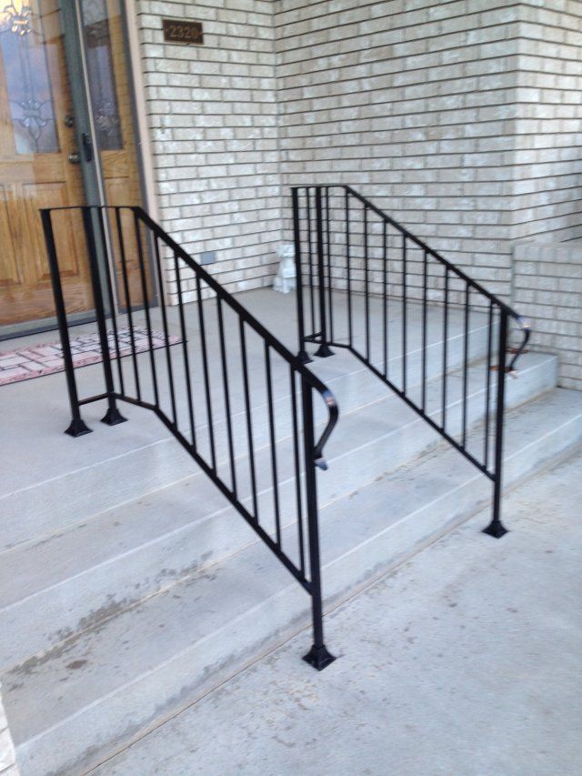 Iron Hand Railing | Wichita, KS | Stephens Fence