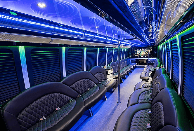 Party Bus Los Angeles | 32-34 Passenger Limo Bus Rental