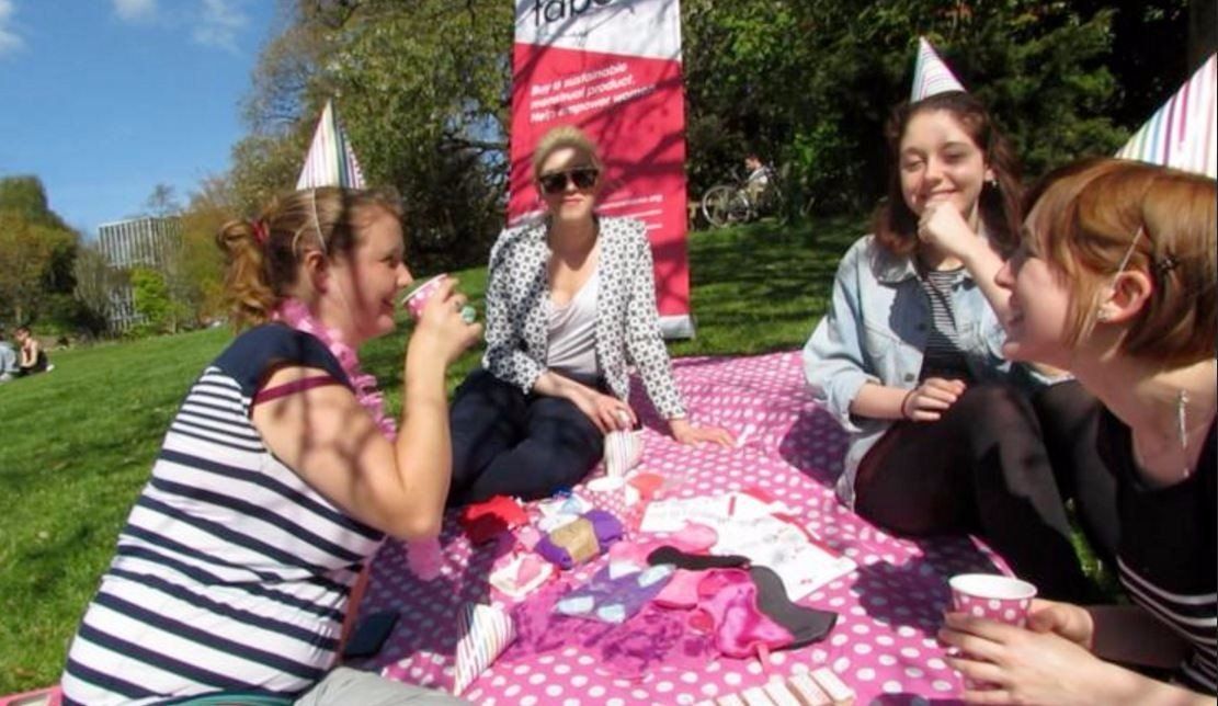 What is a period party and why are we throwing one on Saturday?