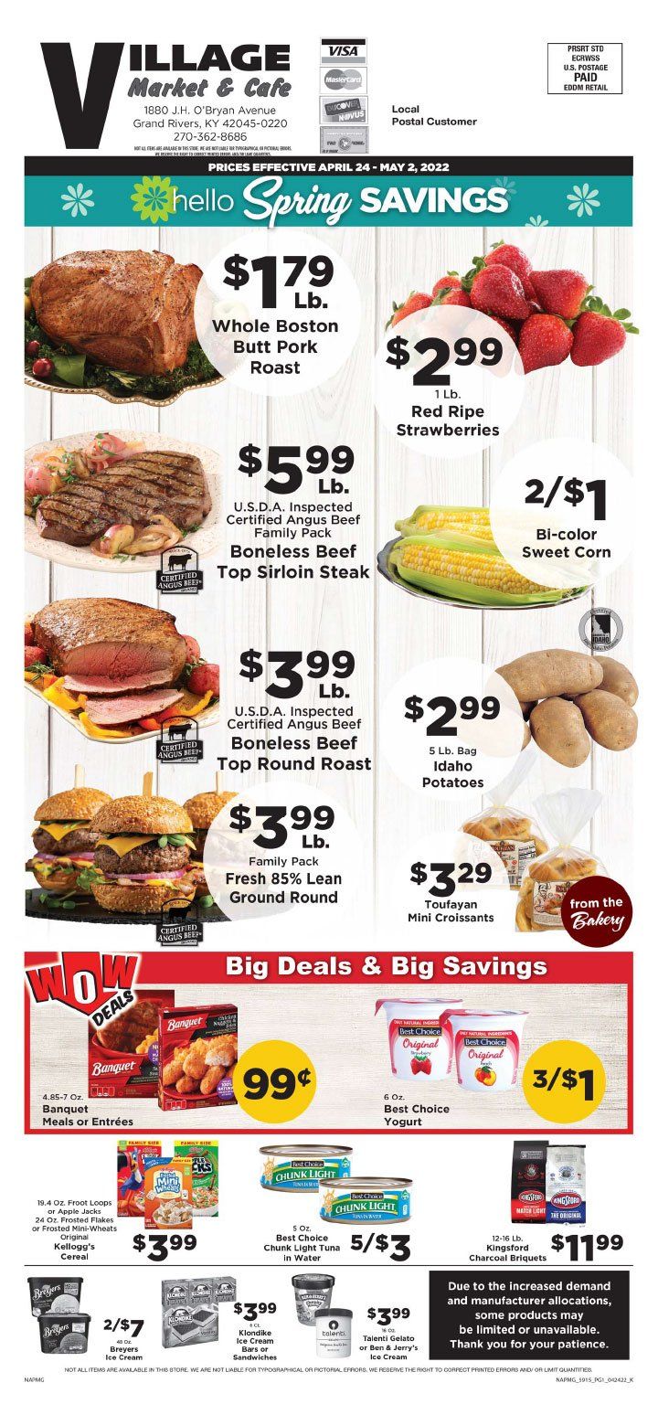 Village Market & Cafe - Weekly Savings